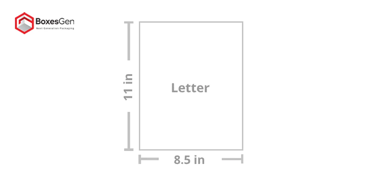 Discovering The Letter Paper Dimensions BoxesGen