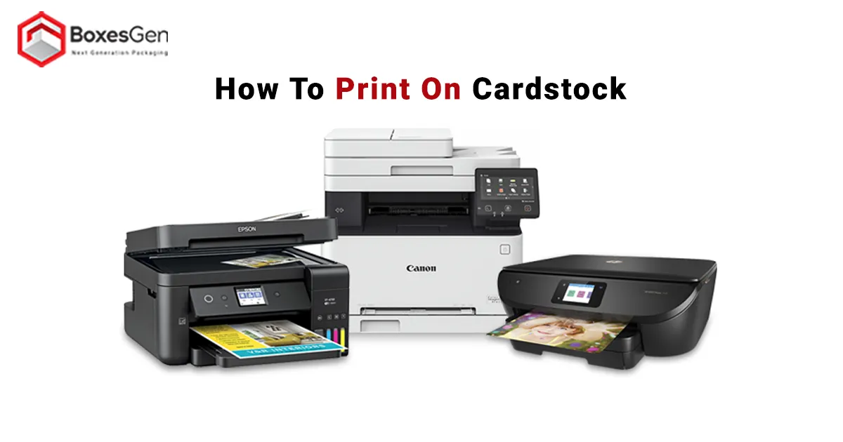How To Print On Cardstock BoxesGen