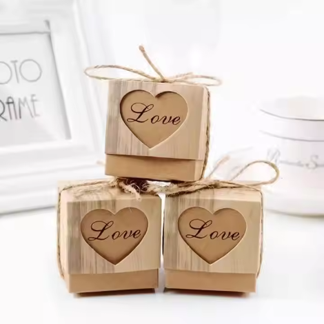 Kraft Pinstripe Gift Boxes | Kraft Pinstripe Gift Packaging
