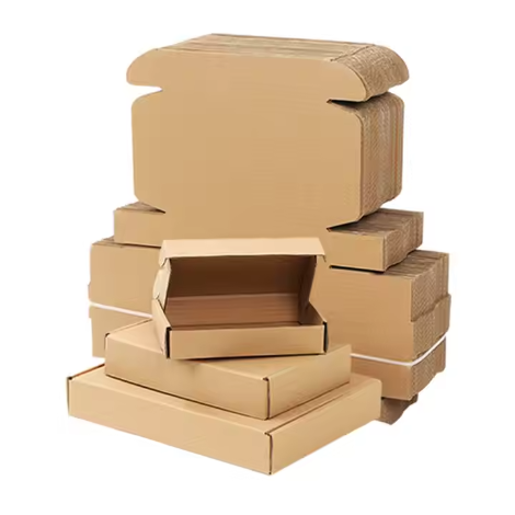Natural Paper Kraft Shipping & Mailing Boxes