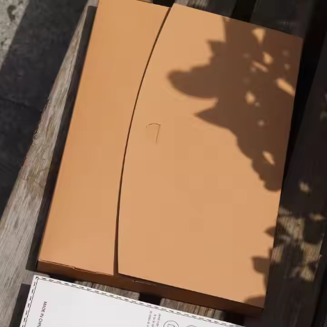 Brown Kraft Shirt Boxes - Natural Kraft