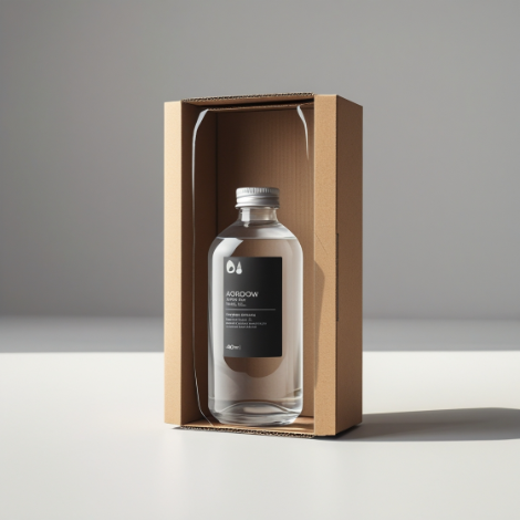 Custom 400ml Bottle Boxes