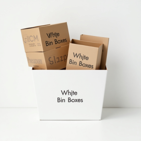 White Bin Boxes