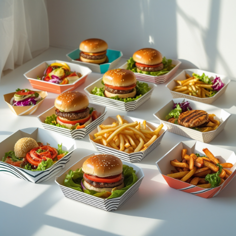 Paper Food Trays