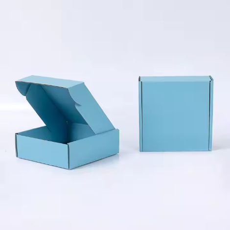 Blue Mailer Boxes
