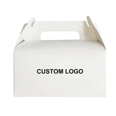 Custom White Gable Boxes With Free Shipping