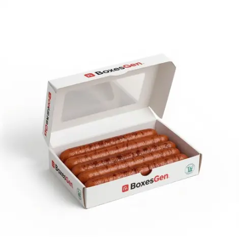 Custom Sausage Boxes - 100% Free Shipping and Low MOQ
