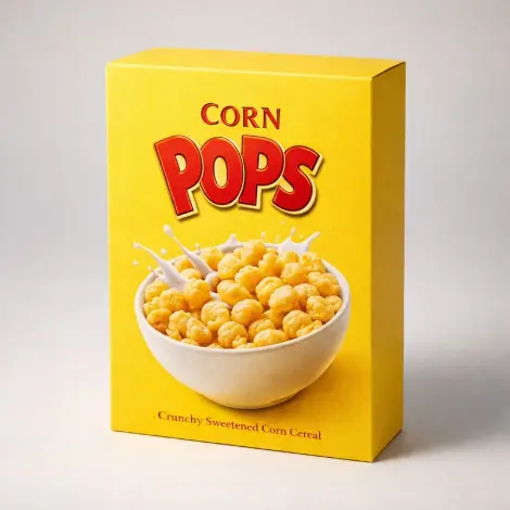 Yellow Cereal Boxes