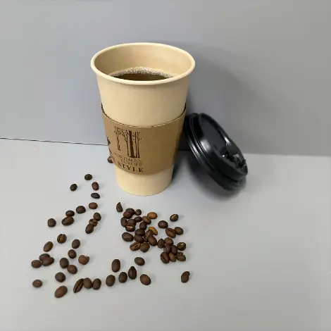 Custom Coffee Cardboard Cups With Eco Material