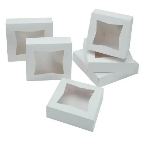 Custom Four Corner Cake Boxes