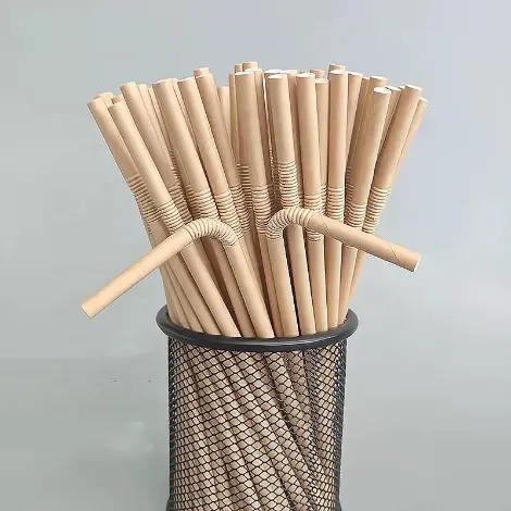 Custom Printed Paper Straws with Logo - BoxesGen