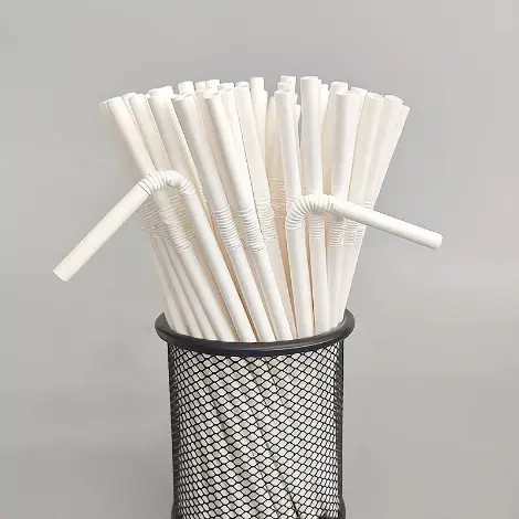 Custom Printed Paper Straws with Logo - BoxesGen