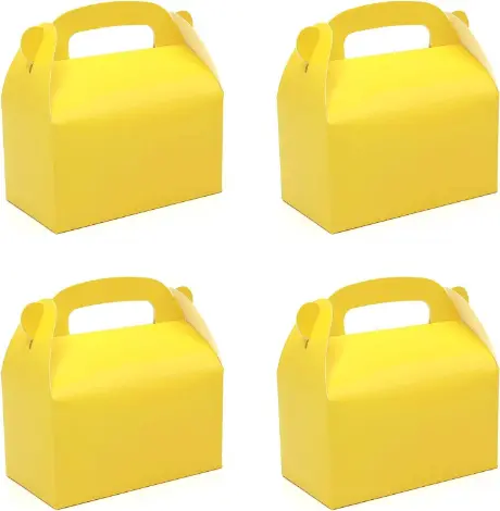 Yellow Gable Boxes