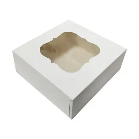 Custom Four Corner Cake Boxes