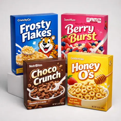 Individual Cereal Boxes